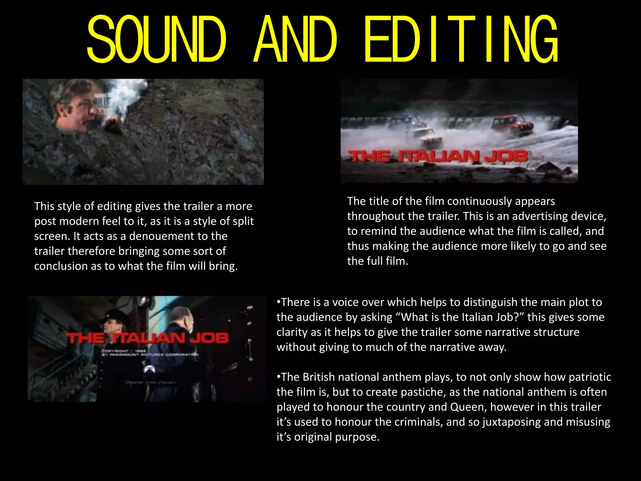 The italian job | PPTX