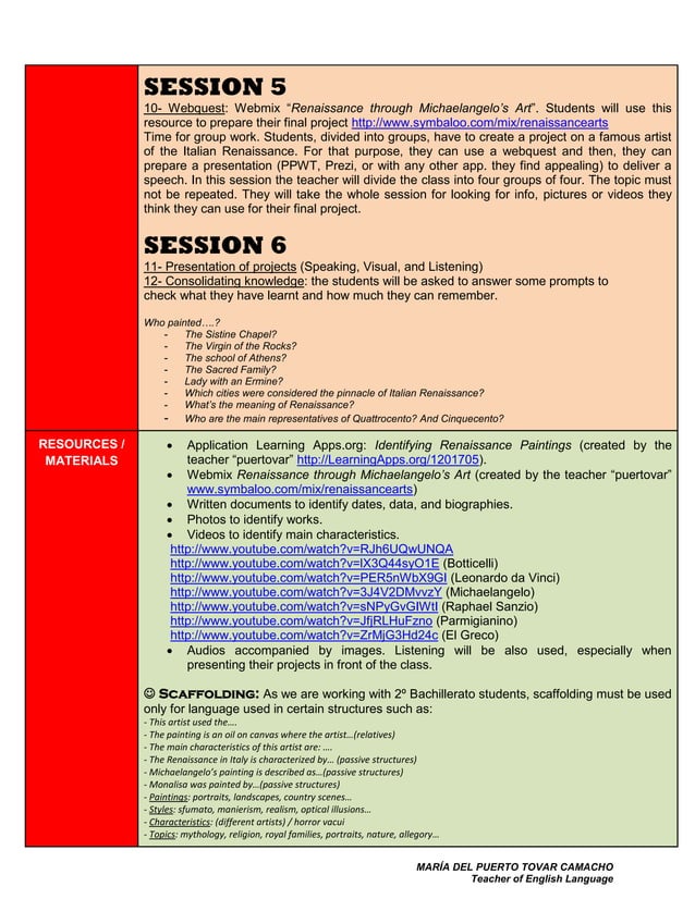 The italian renaissance materials and activities | PDF | Fine Art