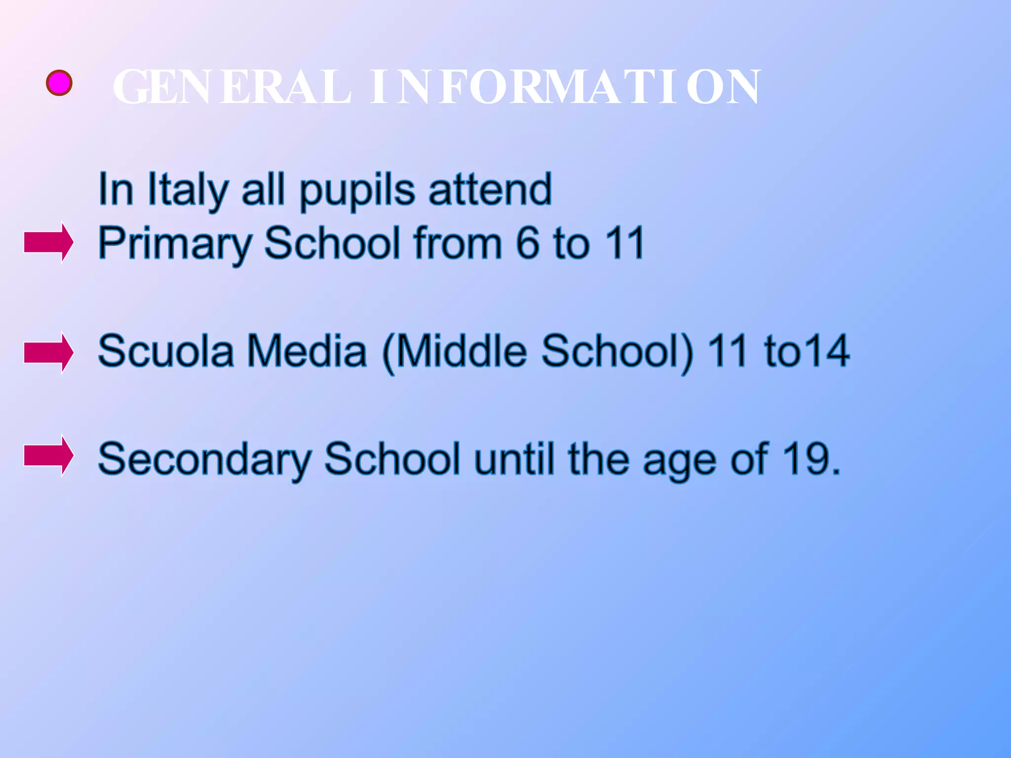 The italian school system | PPT