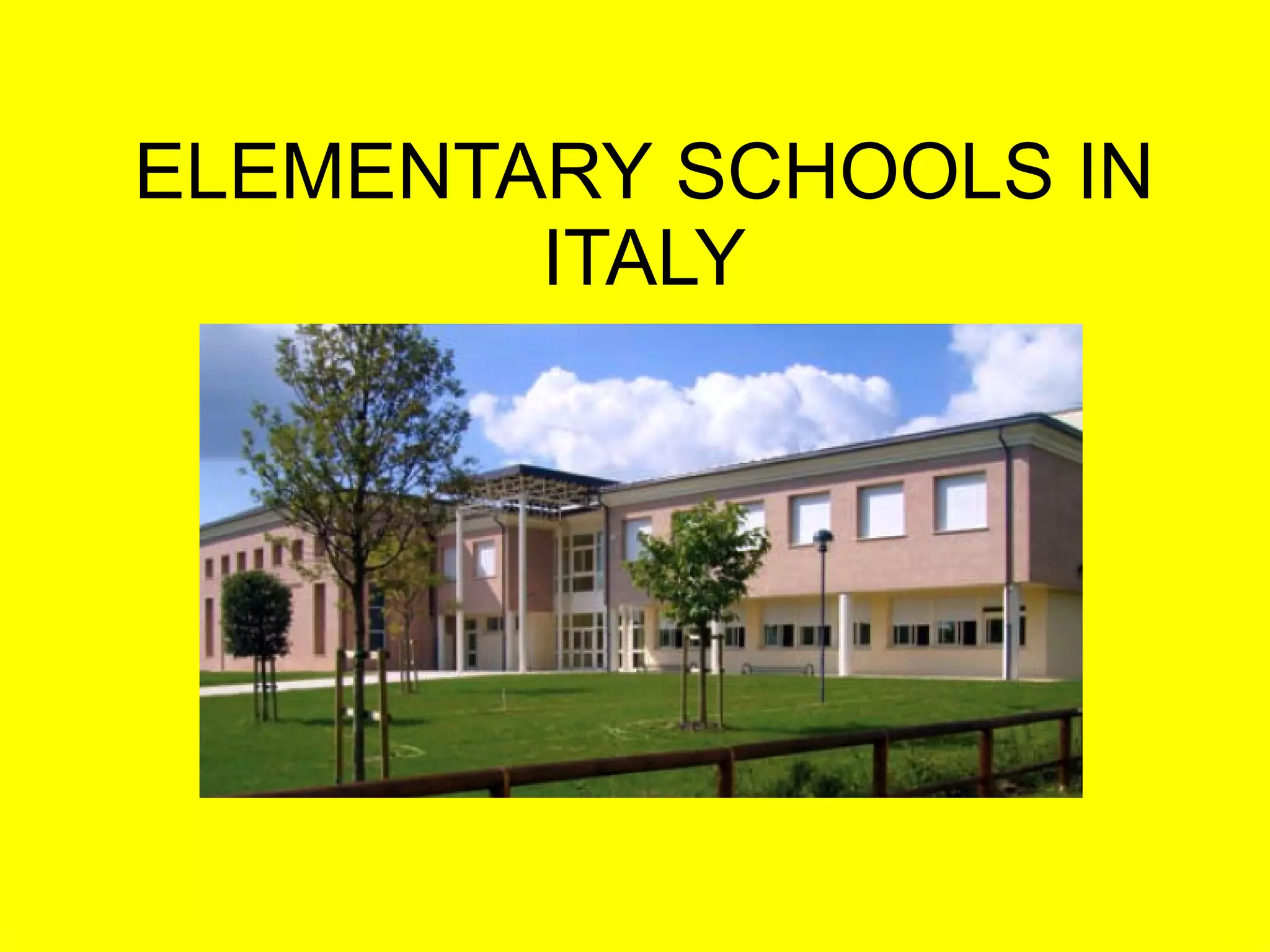 The italian school system | PPT