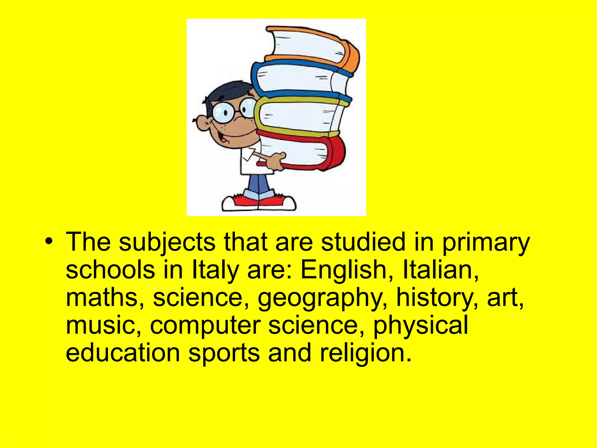The italian school system | PPT