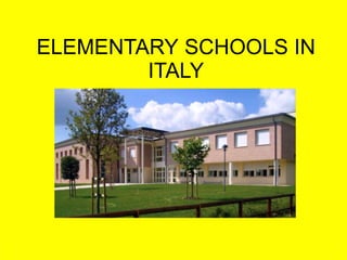 The italian school system | PPT
