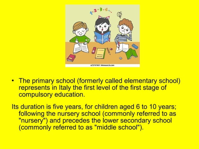 The italian school system | PPT