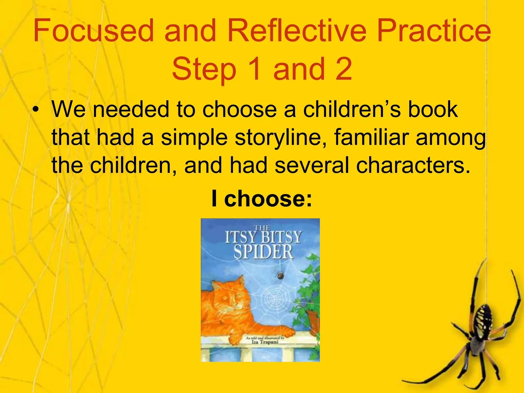 The itsy bitsy spider | PPTX