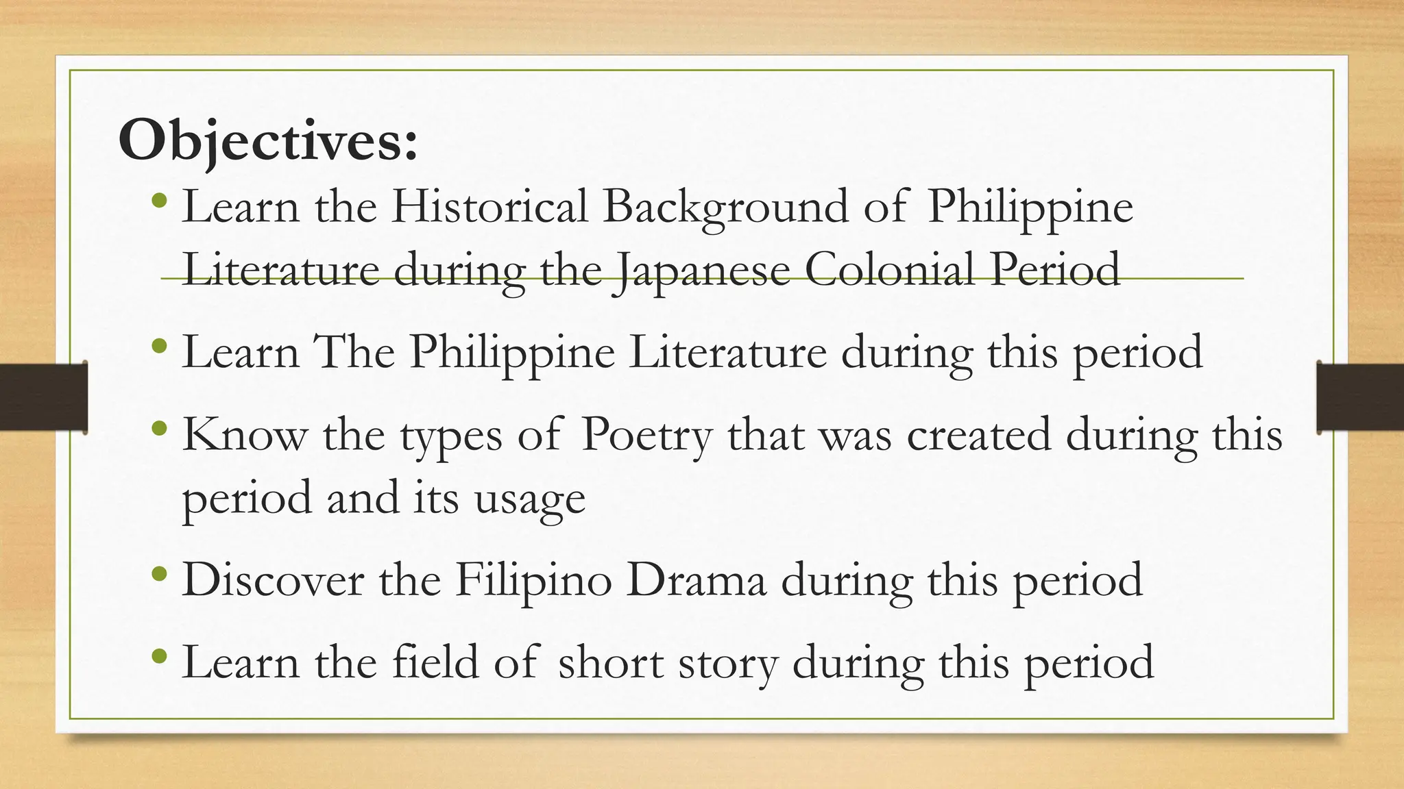 The Japanese Colonial Period of Philippine Literature.pptx