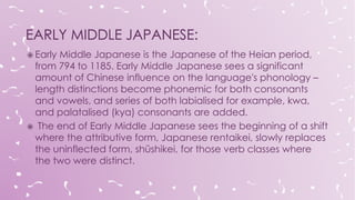 The japanese language | PPT