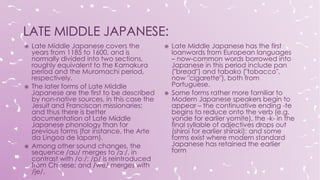 The japanese language | PPT