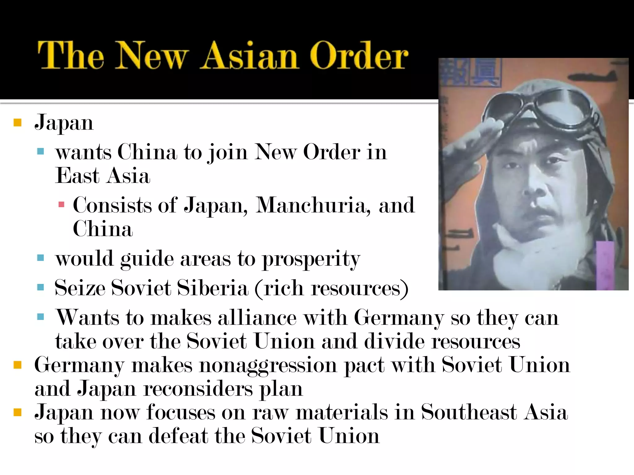 The Japanese Path to WWII | PPTX