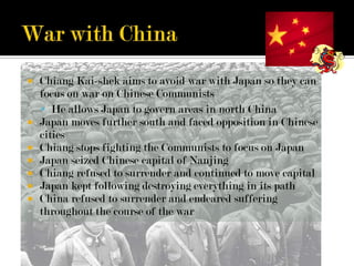 The Japanese Path to WWII | PPTX