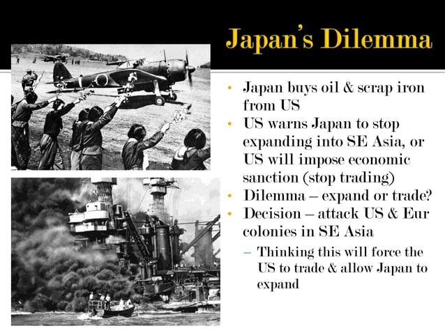 The Japanese Path to WWII | PPTX | Death, Injury, or Military Conflict ...