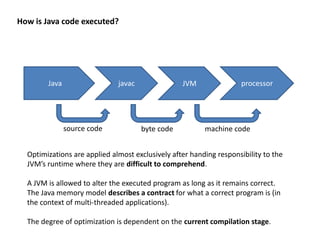 The Java memory model made easy | PPT