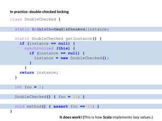 The Java memory model made easy | PPT