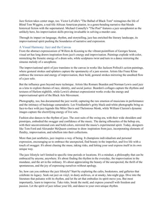 The Jazz Lifestyle | PDF