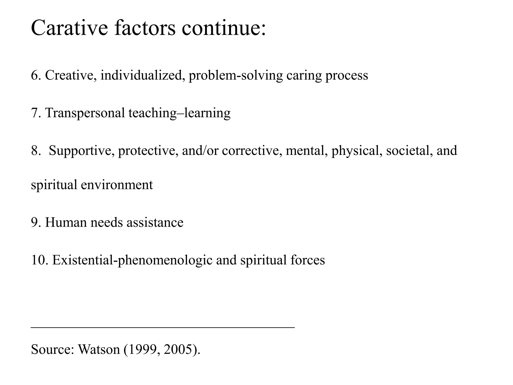 The jean watson theory | PPTX