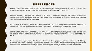 IoT (Internet of Things)- Based Smart Farming | PPT