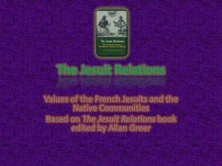 The Jesuit Relation | PDF