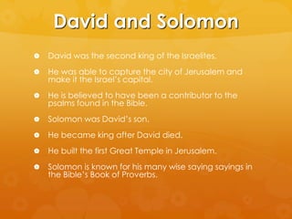 The Jewish People | PDF | Judaism | Religion & Spirituality