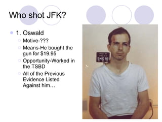 The Jfk Assassination | PPT