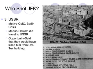 The Jfk Assassination | PPT