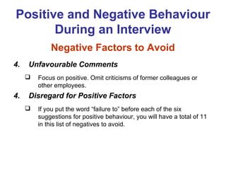 The job application process interview | PPT