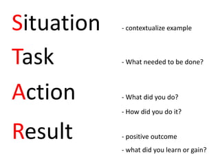 Answering Job Application Questions | PPT