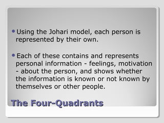 The johari window | PPT