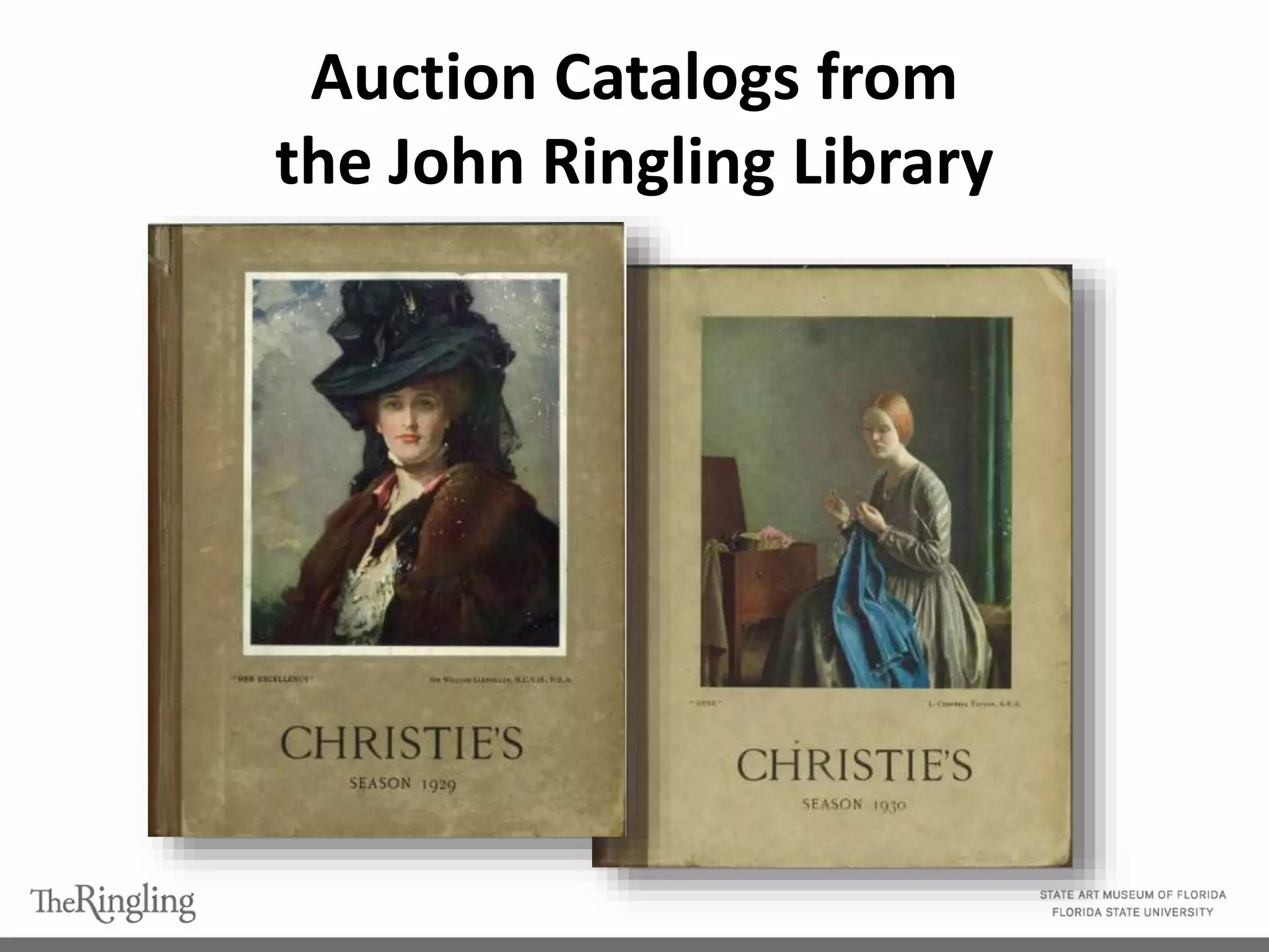 The John Ringling Library | PPTX | Art and Photography | Books and ...