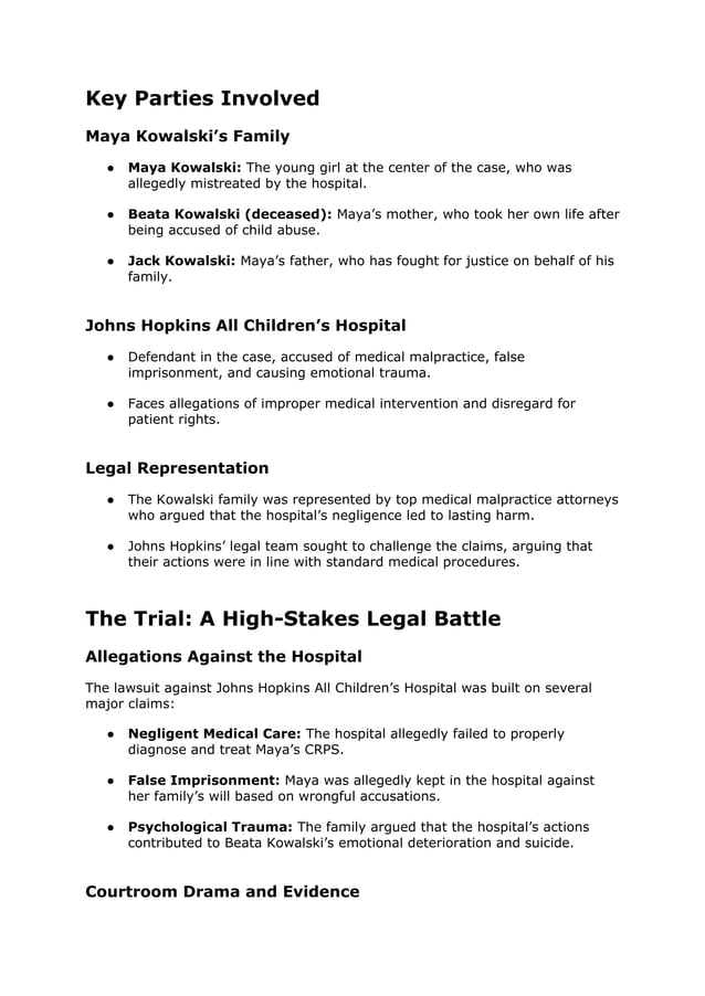 The Johns Hopkins Maya Trial_ A Landmark Case of Medical Negligence.docx