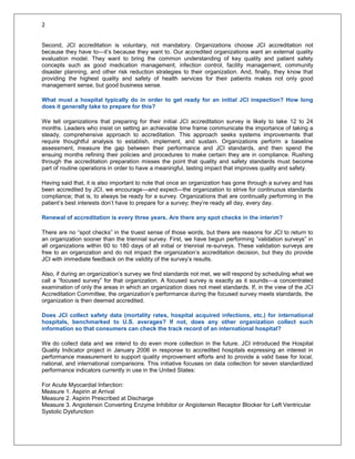 The joint commission Q & A. | DOCX | Heart and Cardiovascular Diseases ...