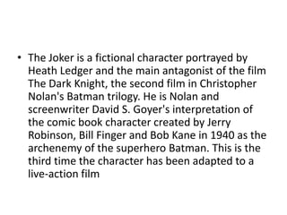 The joker | PPTX