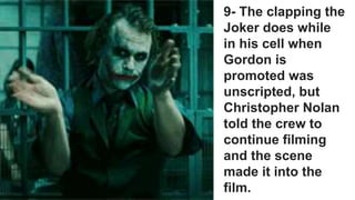 Heath Ledger-The joker | PPTX