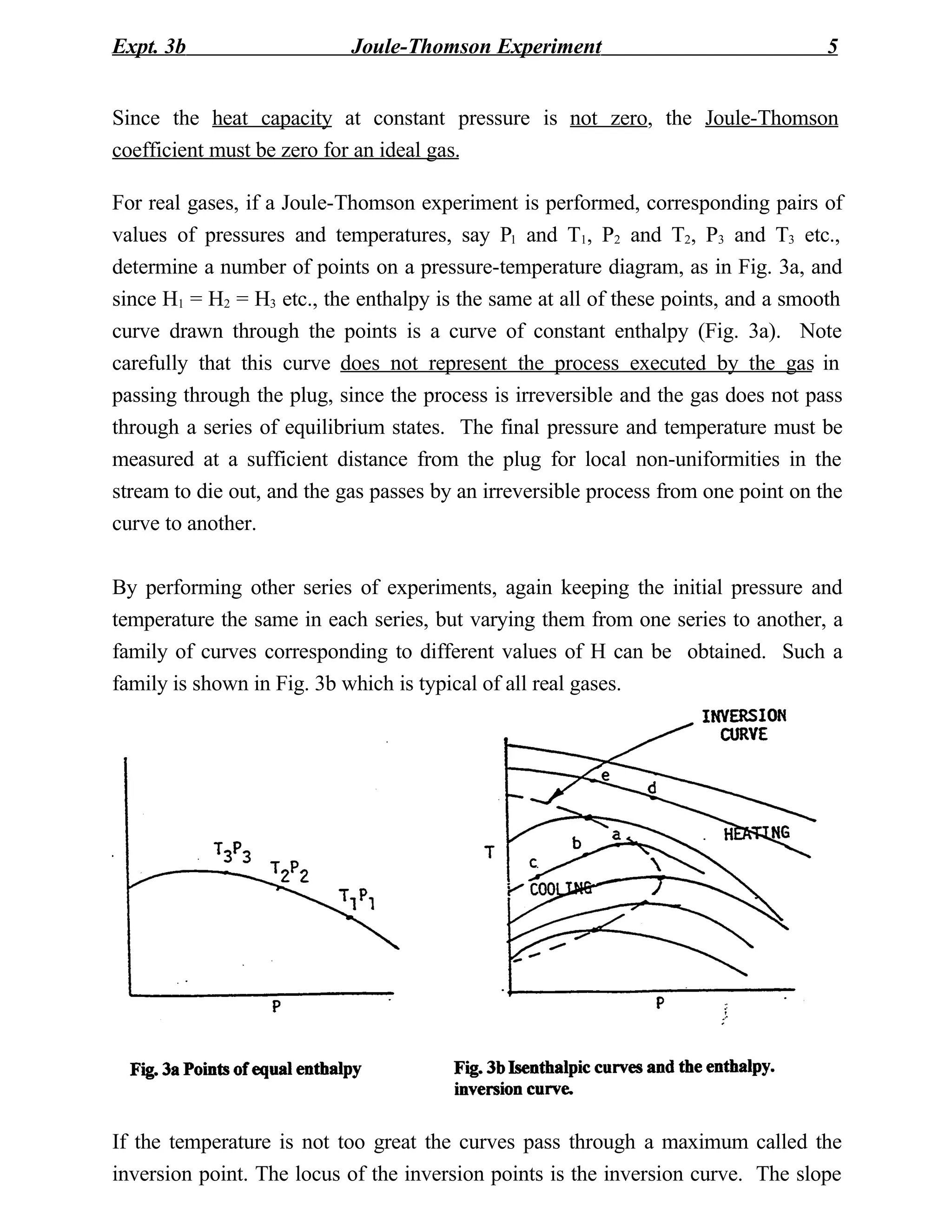 The joule thomson experiment | PDF