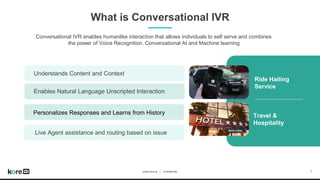 The journey from traditional to conversational IVR | PDF