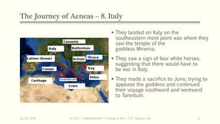 The Journey of Aeneas | PPTX