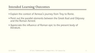 The Journey of Aeneas | PPTX