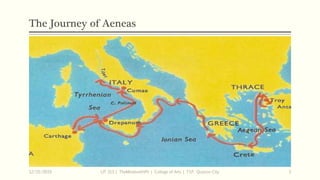 The Journey of Aeneas | PPTX