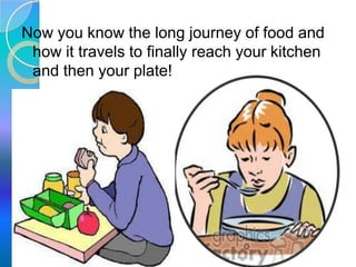 The journey of food | PPTX