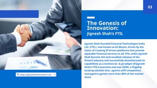 The Journey of Jignesh Shah’s FTIL and MCX Innovation, Impact and ...