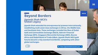 The Journey of Jignesh Shah’s FTIL and MCX Innovation, Impact and ...