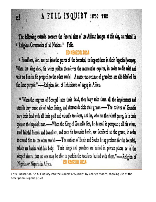 Nigeria- The journey to amalgamation- a brief summary. | PDF