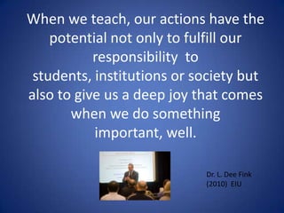 The joy of teaching | PPTX