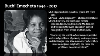 The Joys of motherhood | PPTX