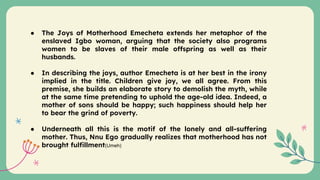 The Joys of Motherhood Myth or Reality_.pptx