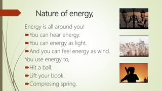 Introduction to energy | PPTX