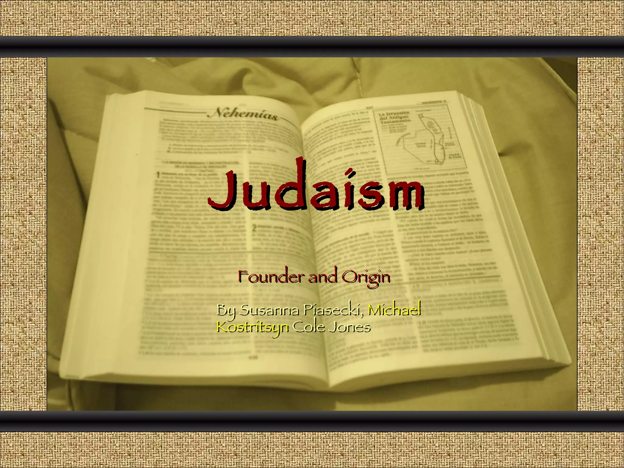 The Judaism Powerpoint | PPT