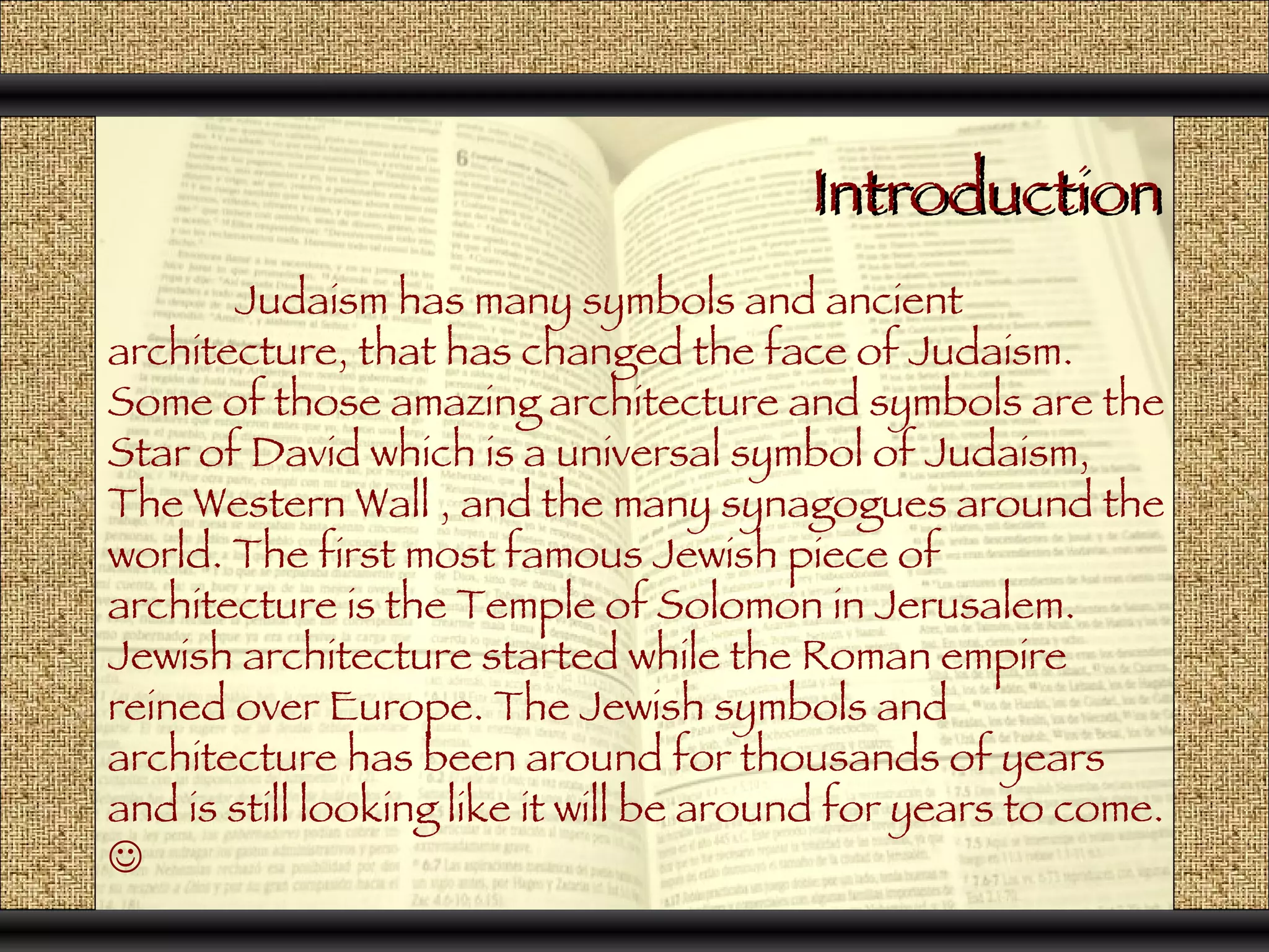 The Judaism Powerpoint | PPT