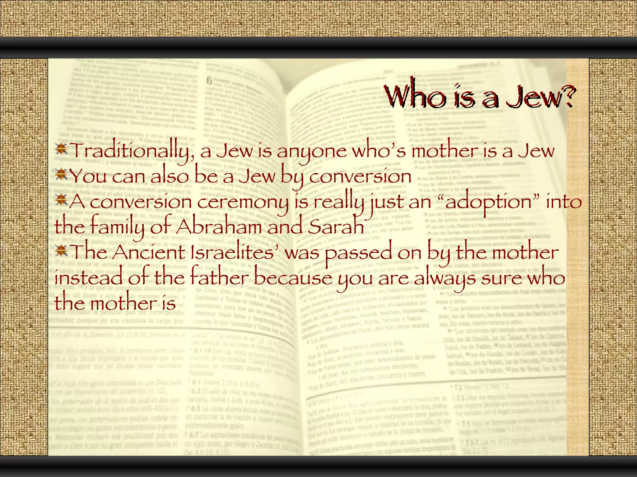 The Judaism Powerpoint | PPT