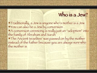 The Judaism Powerpoint | PPT