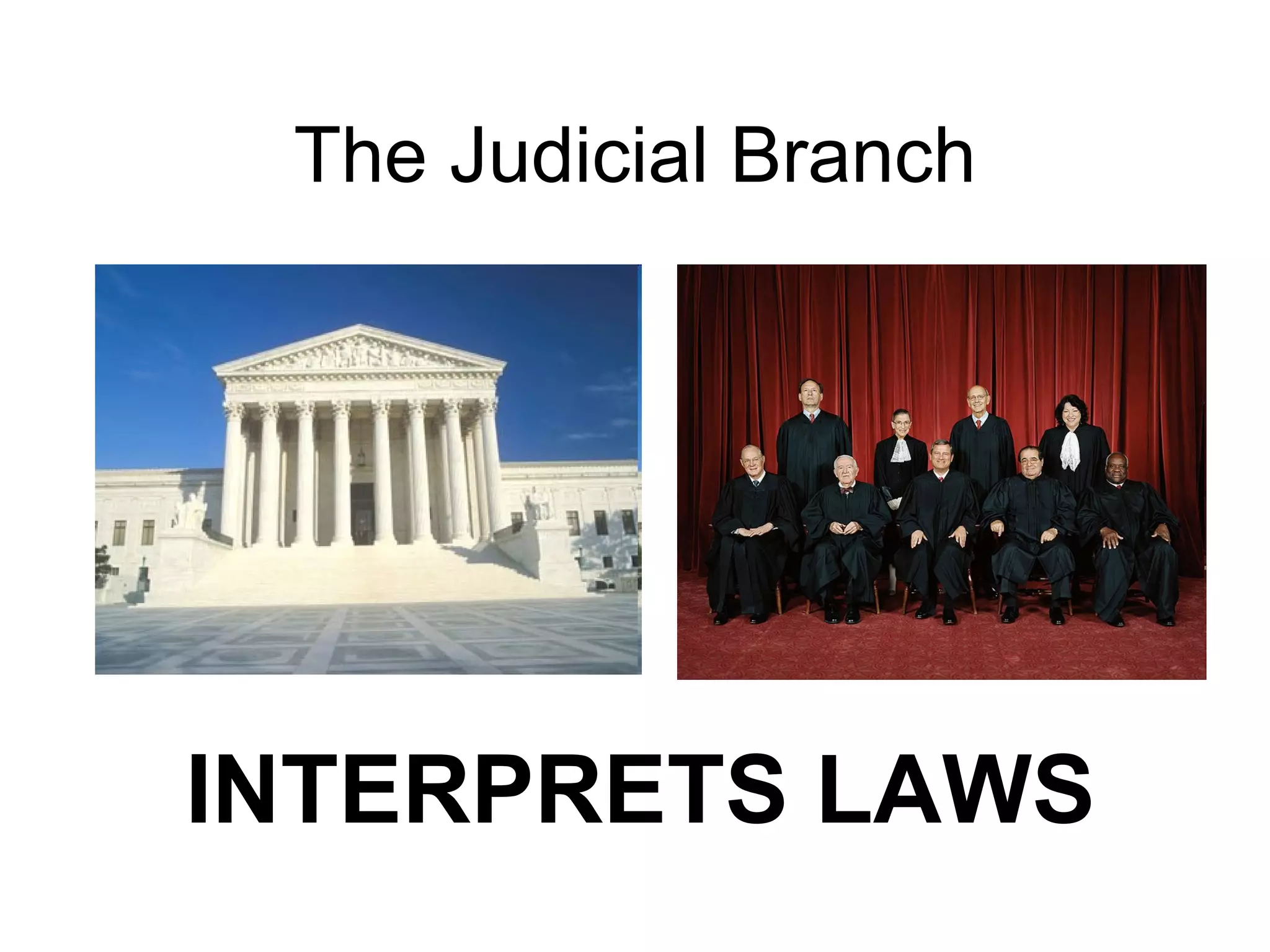 The Judicial Branch | PPT
