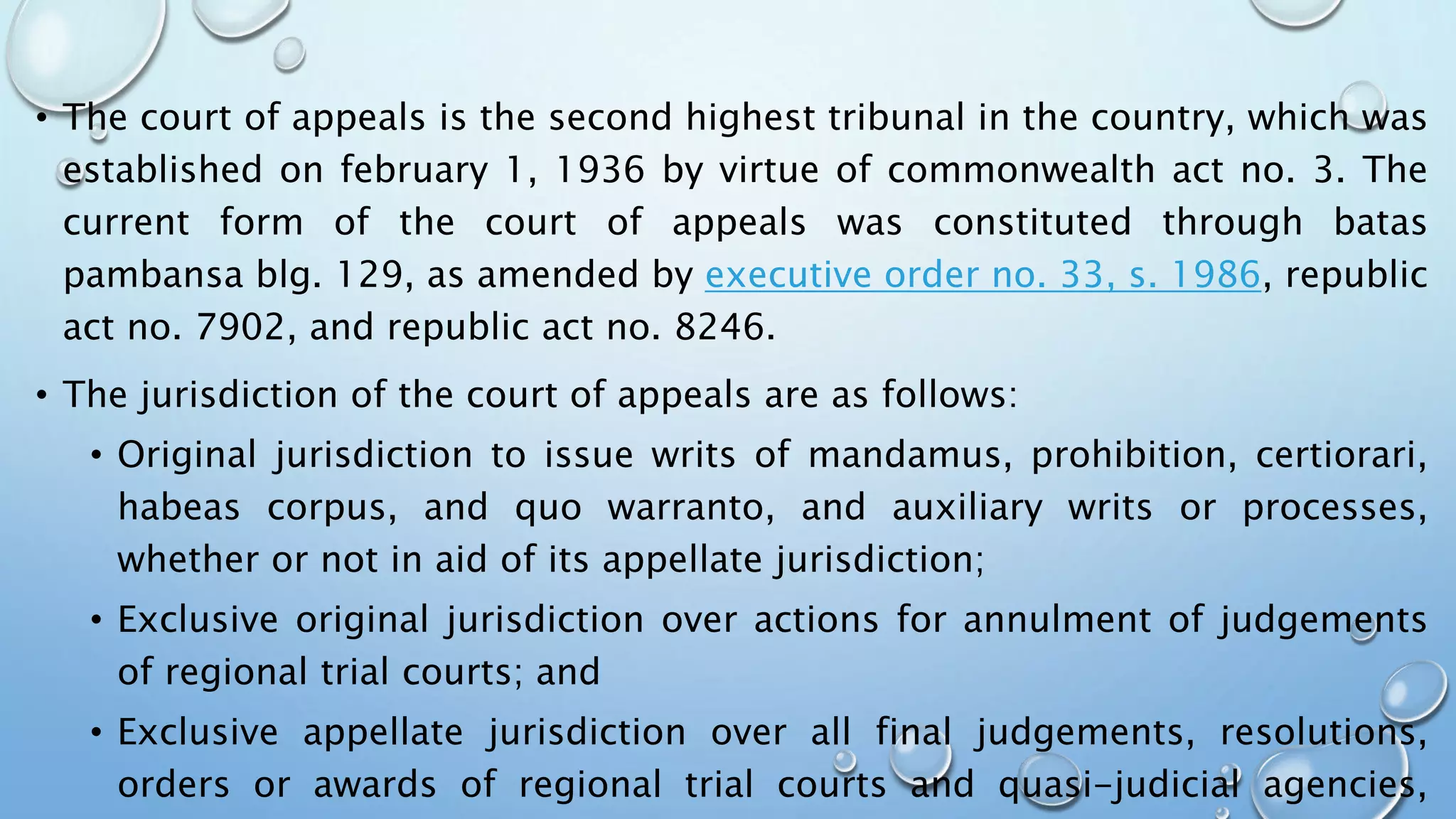 THE JUDICIAL BRANCH OF THE PHILIPPINE GOVERNMENT | PPTX